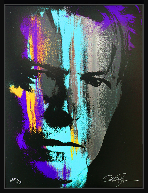 David Bowie Blue – Anthony Freeman Art